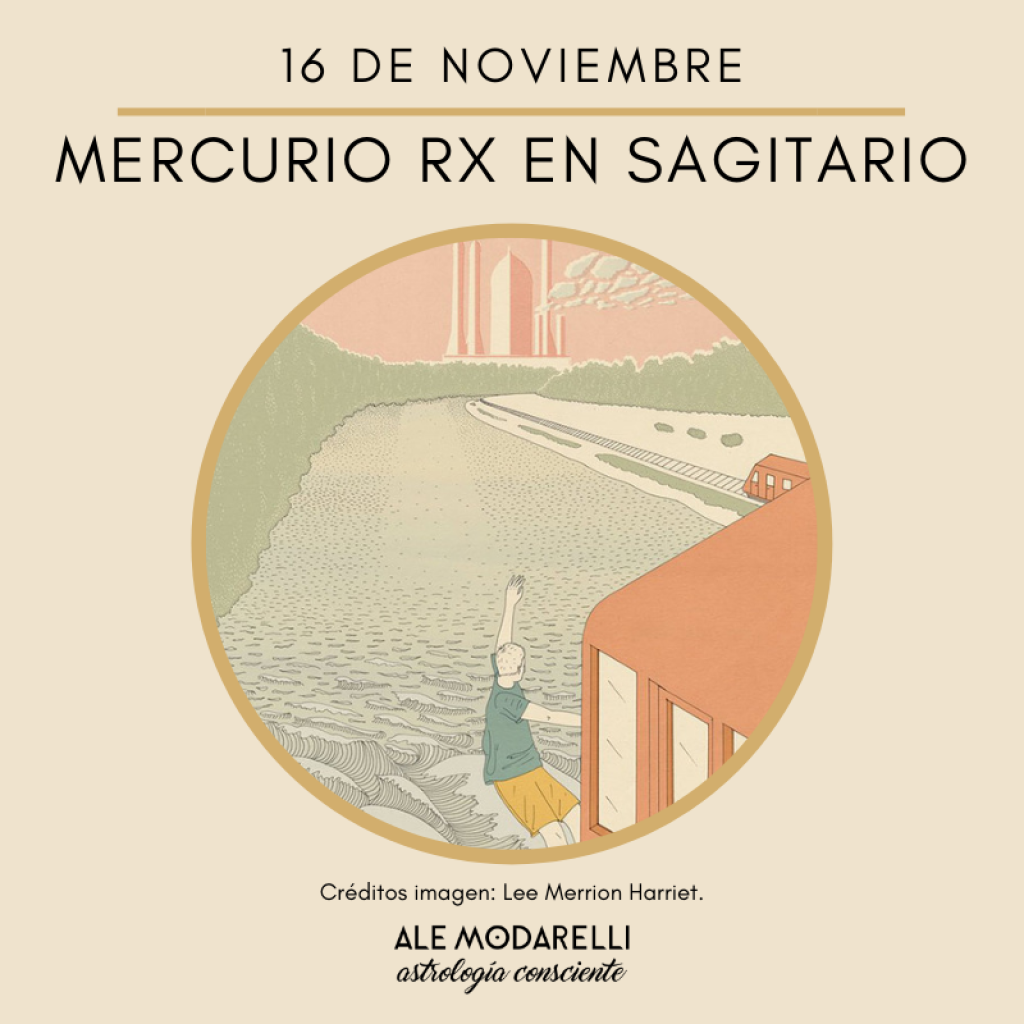 Mercurio retrógrado en Sagitario. • Ale Modarelli
