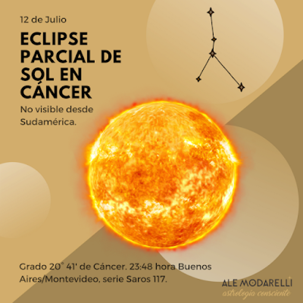 Eclipse solar en Cáncer • Ale Modarelli