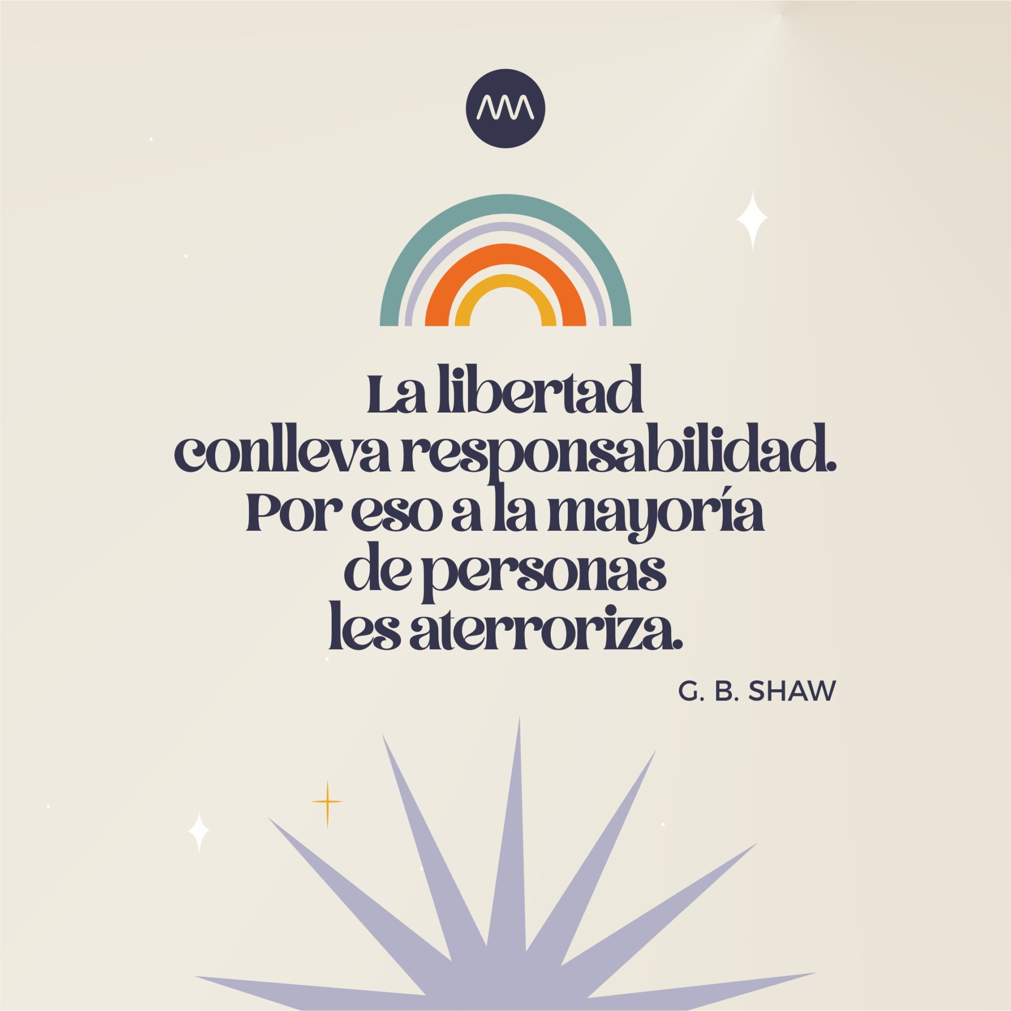 La libertad conlleva responsabilidad • Ale Modarelli