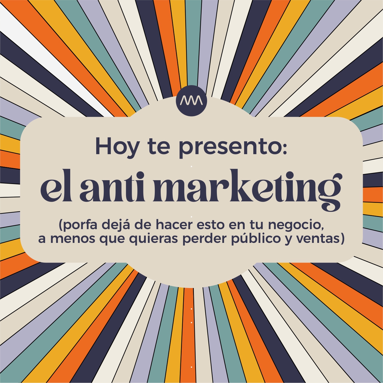 El anti-marketing • Ale Modarelli